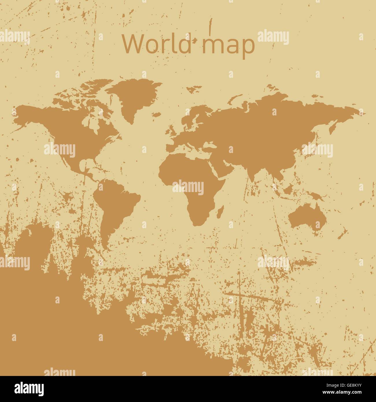 world map vector Stock Vector Image & Art - Alamy