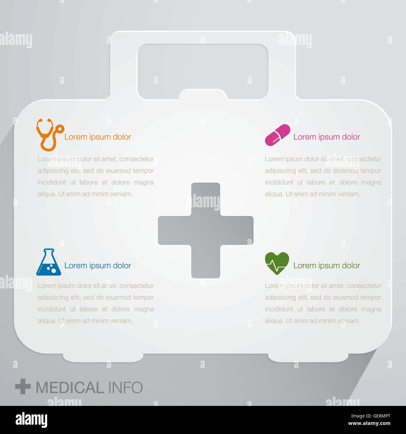 Microscope infographic hi-res stock photography and images - Alamy