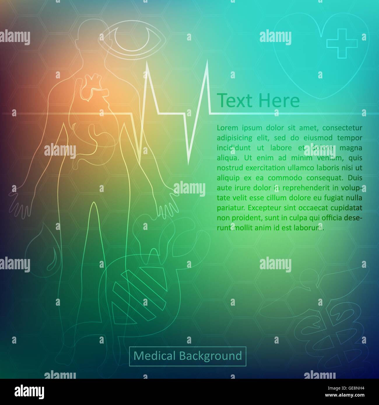 Medical cross backgrounds Stock Vector Images - Alamy
