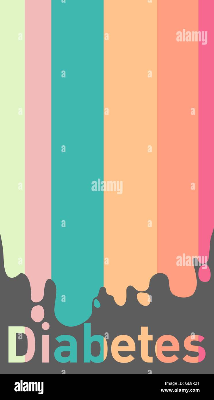 Medical Background, diabetes concept Stock Vector Image & Art - Alamy