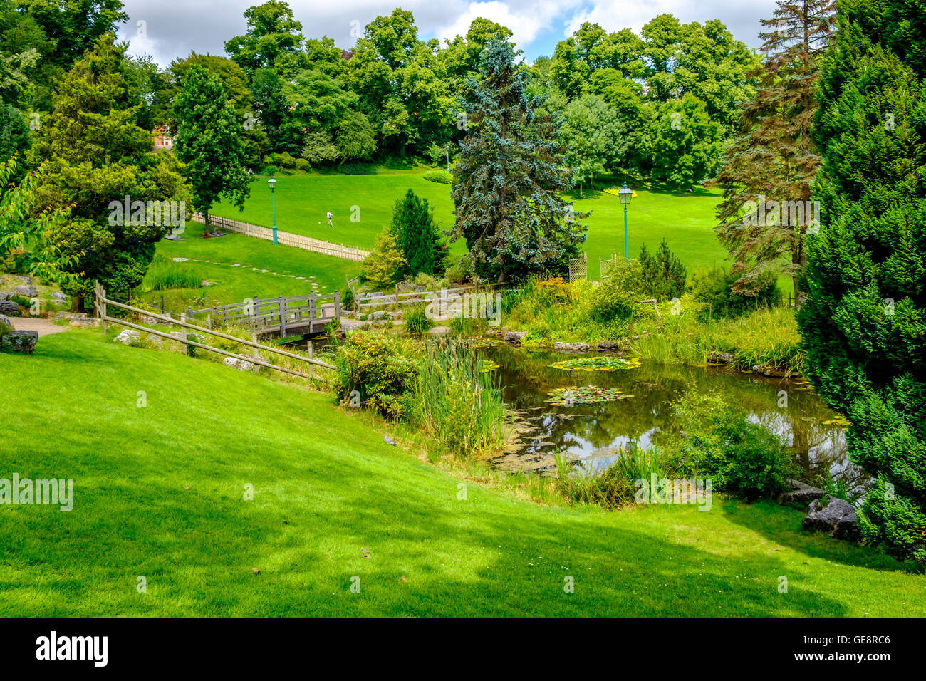 Avenham and Miller Parks Stock Photo - Alamy