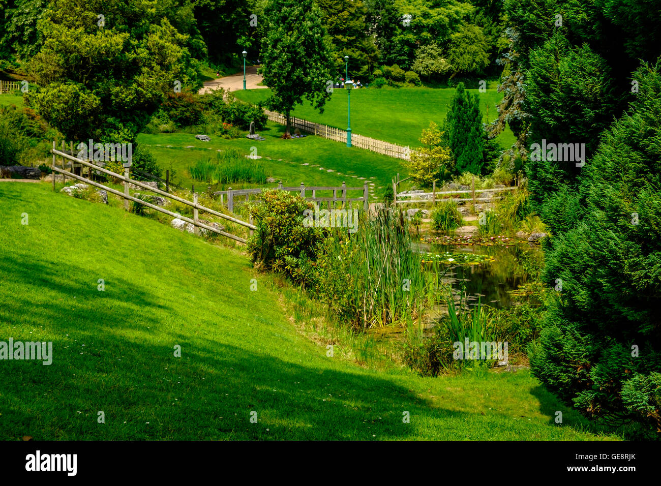 Avenham and Miller Parks Stock Photo - Alamy