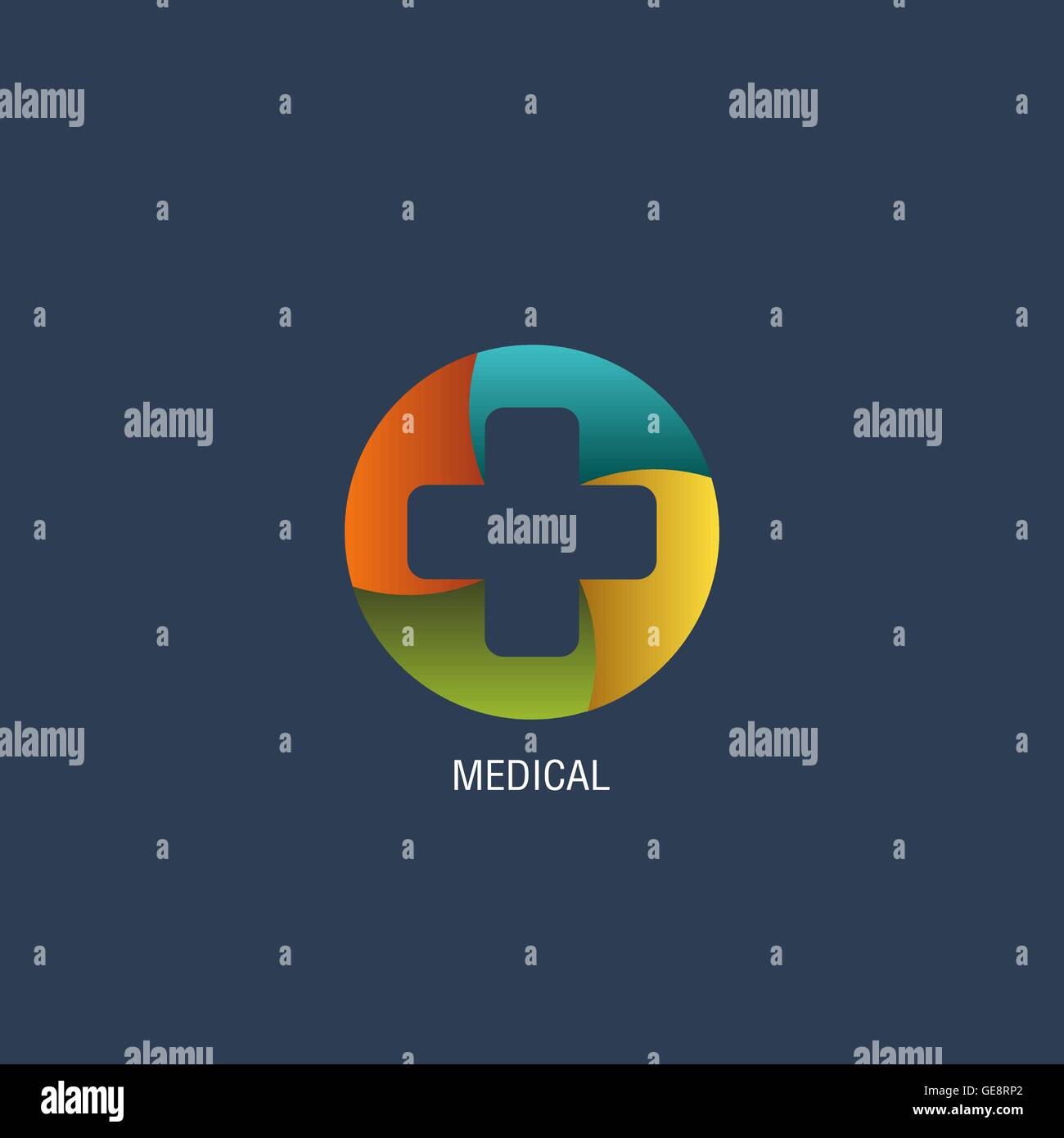 Medical logo vector Stock Vector Image & Art - Alamy