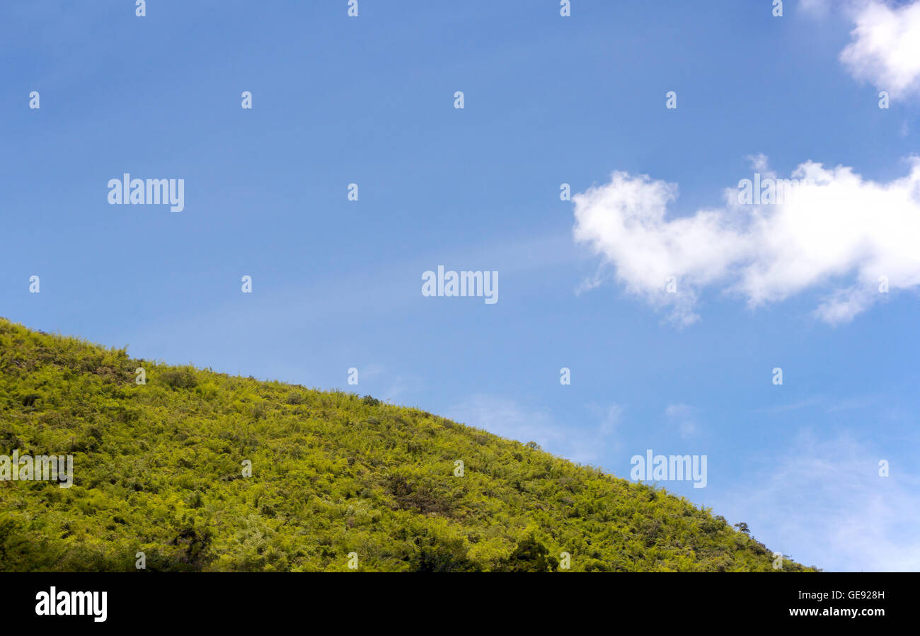perfect blue sky in a rainy season. beautiful nature Stock Photo - Alamy