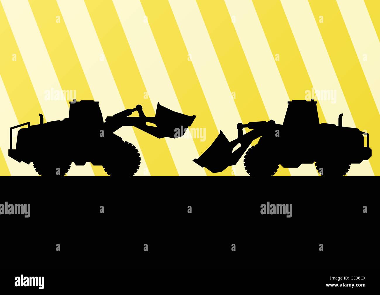 Large construction site new Stock Vector Images - Alamy