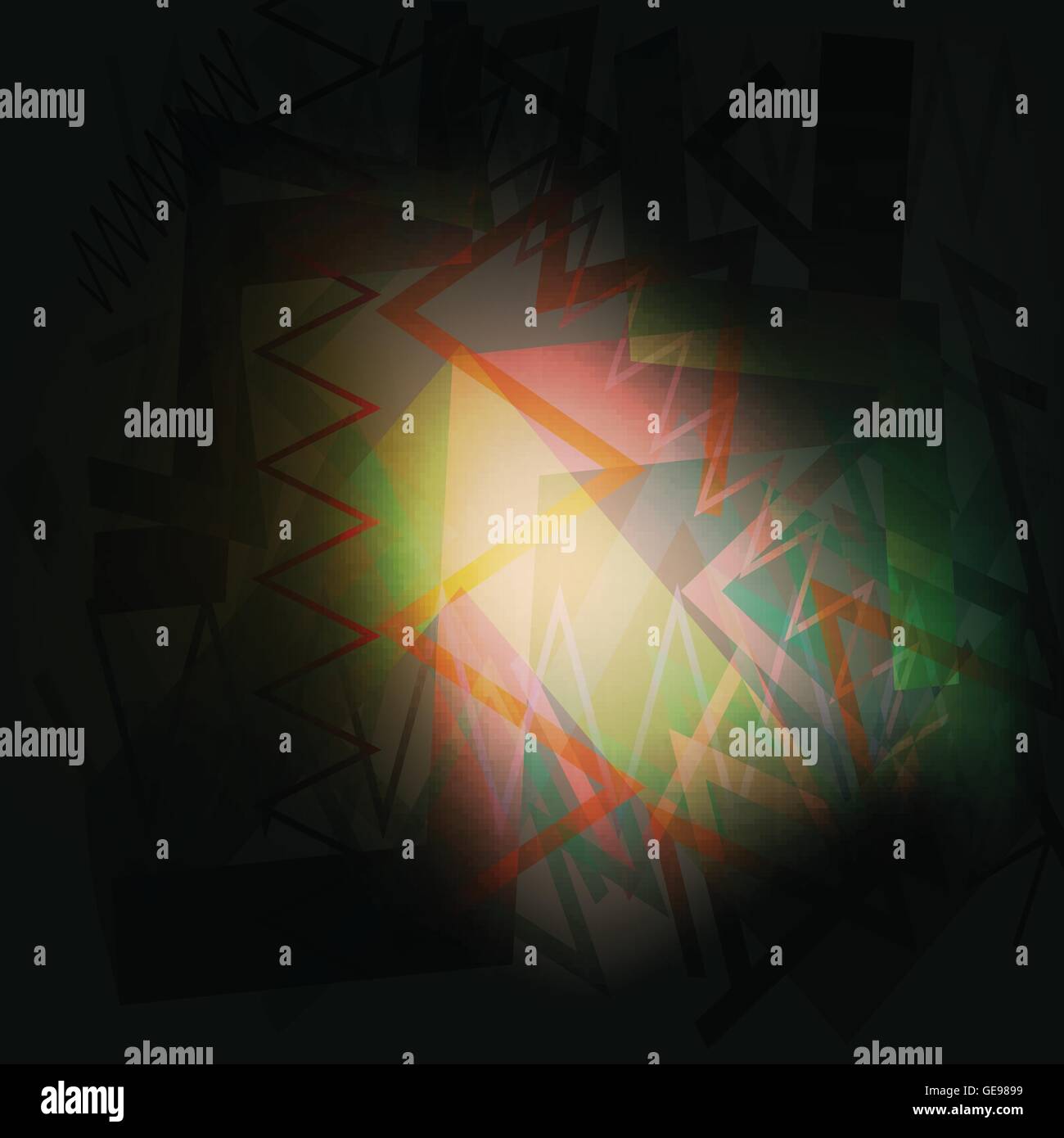 Abstract neon lines vector background template for poster Stock Vector ...