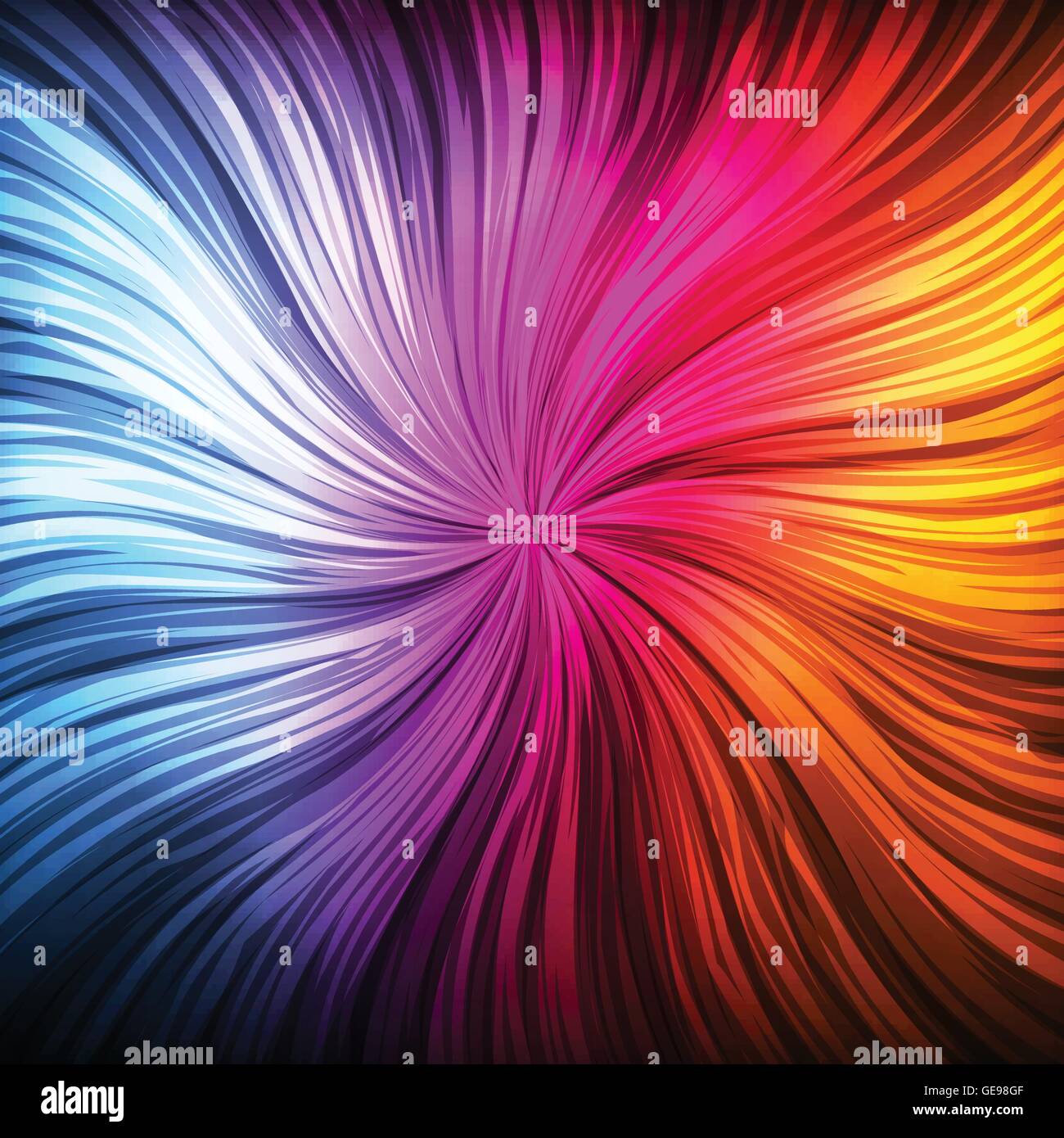 Abstract burst background with neon effects and colorful lights Stock ...