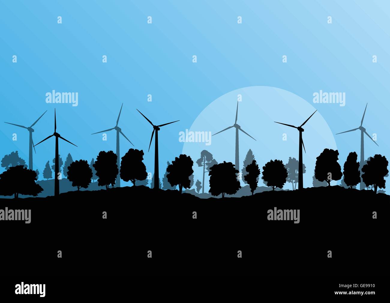 Engine generators Stock Vector Images - Alamy