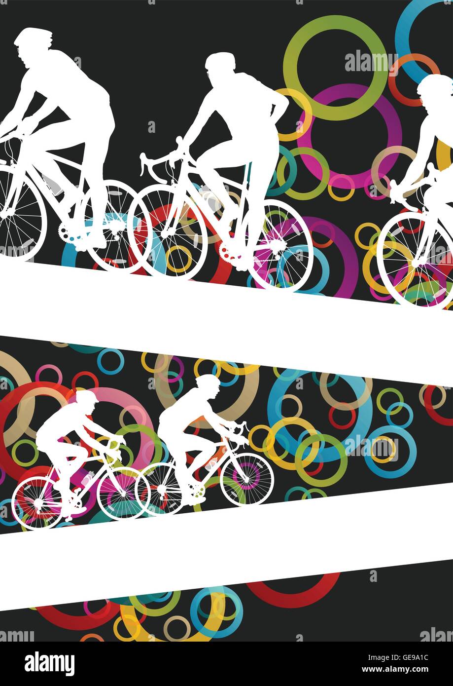 Marathon riders Stock Vector Images - Alamy