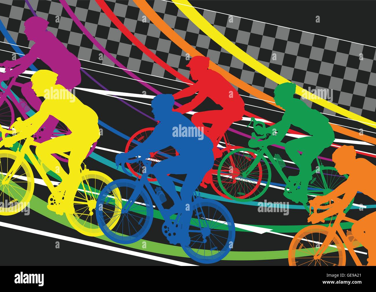 Marathon ecology Stock Vector Images - Alamy