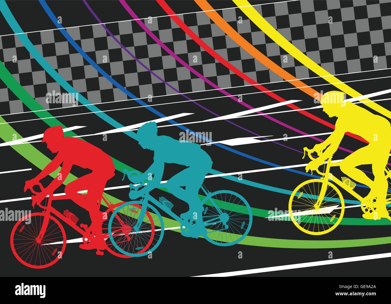 Cycle explorer Stock Vector Images - Alamy