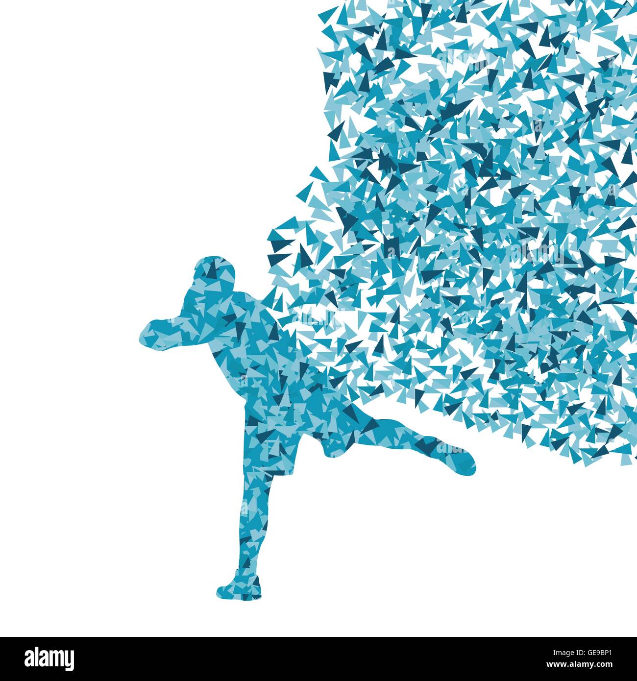 Shot Put Silhouette