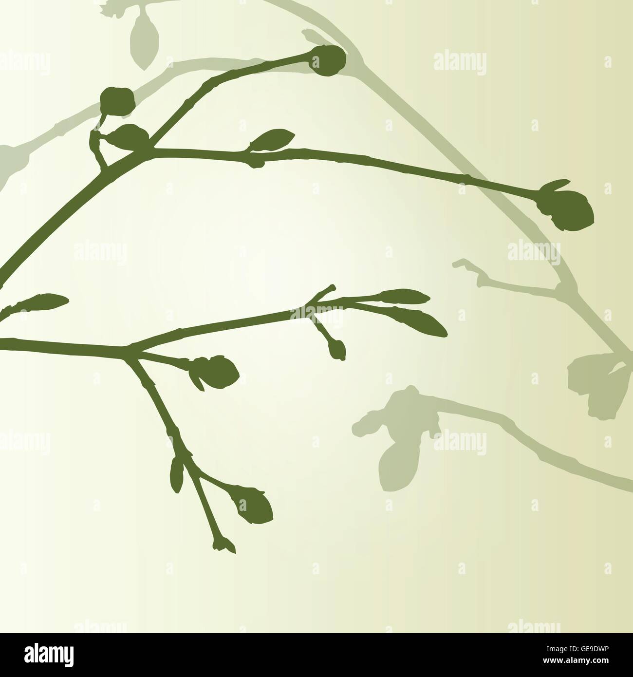 Large and small buds Stock Vector Images - Alamy