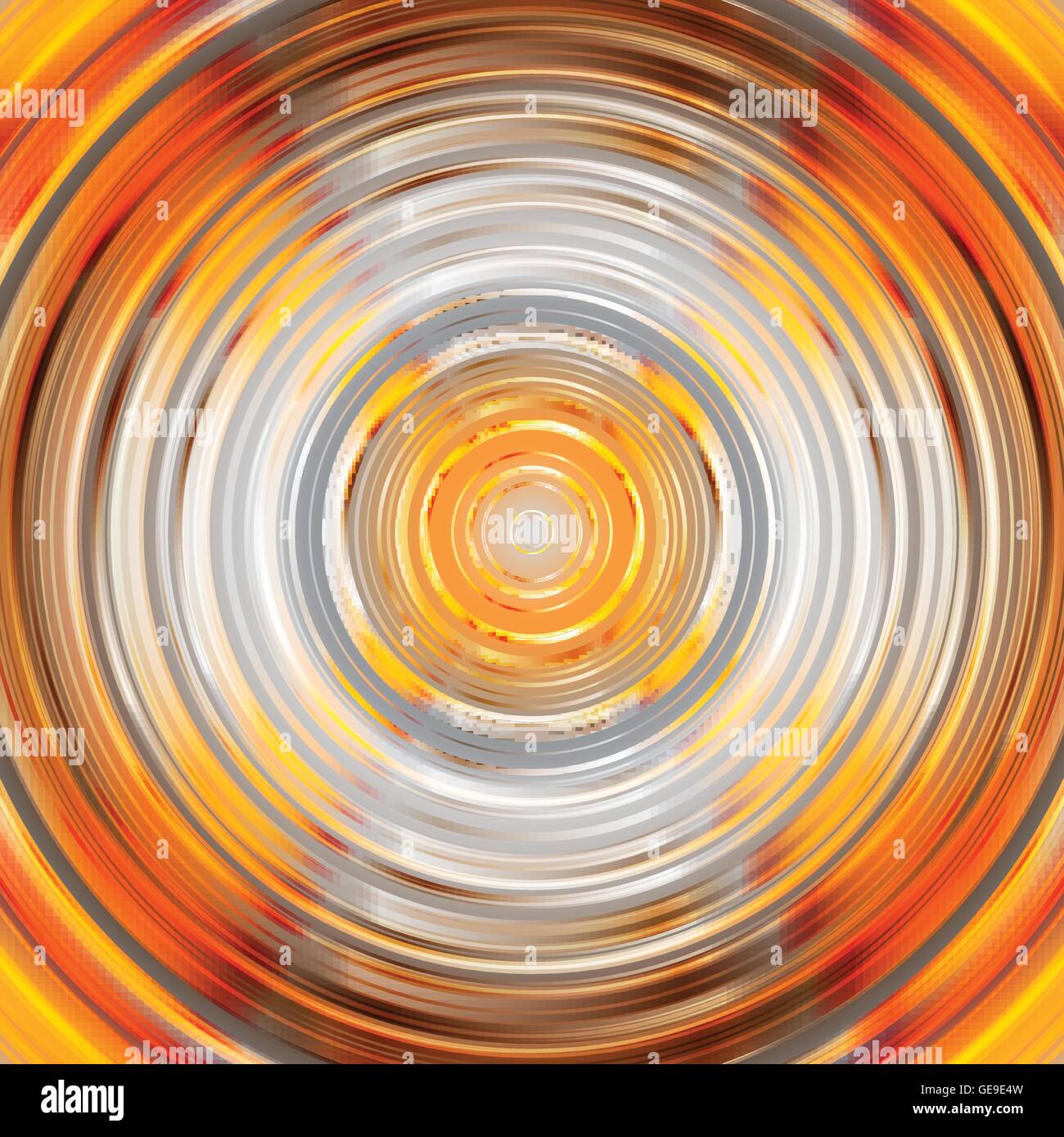 Brown, orange, red abstract circle background vector template Stock ...