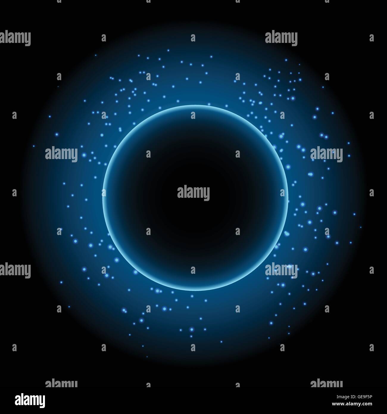 Stars cosmic sky vector background concept for poster Stock Vector ...