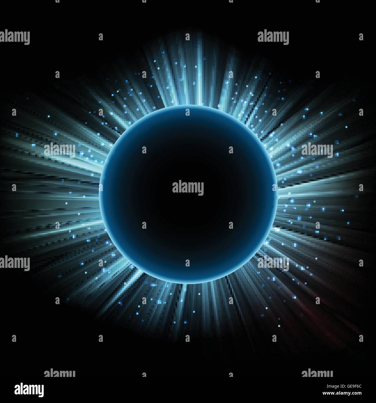 Stars cosmic sky vector background concept for poster Stock Vector ...