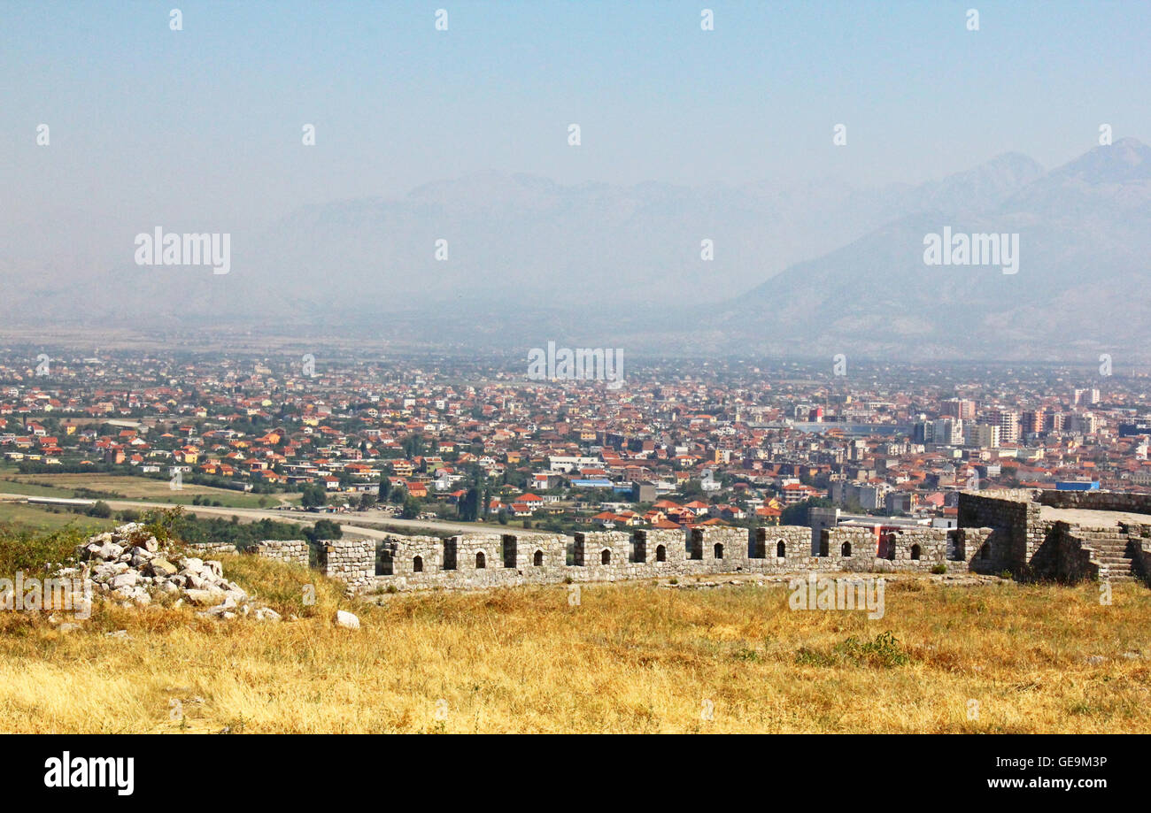 The landscape of Albania (from the mountain Stock Photo - Alamy
