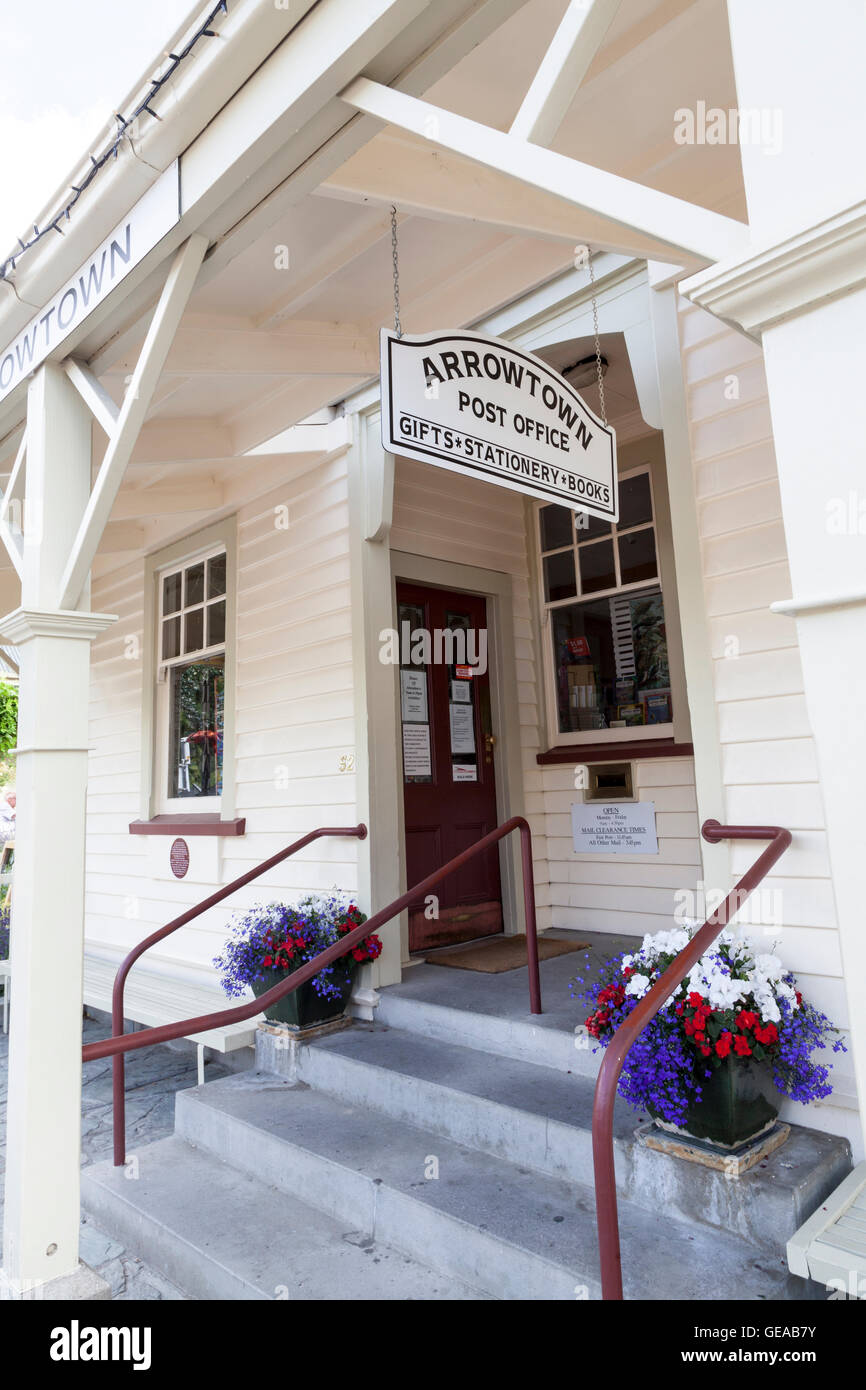 The Arrowtown post office, Arrowtown, New Zealand Stock Photo - Alamy