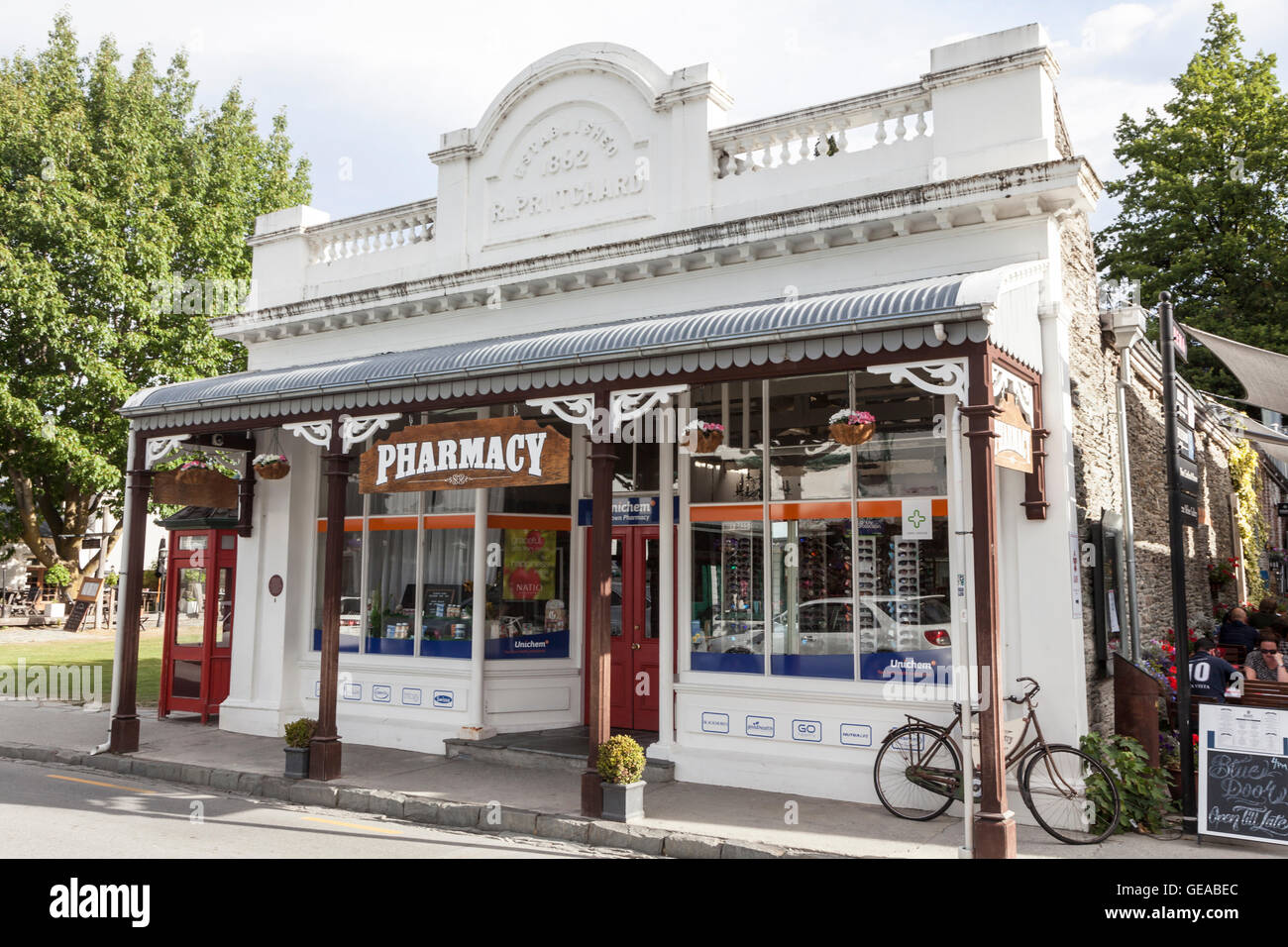 Arrowtown pharmacy, New Zealand Stock Photo - Alamy