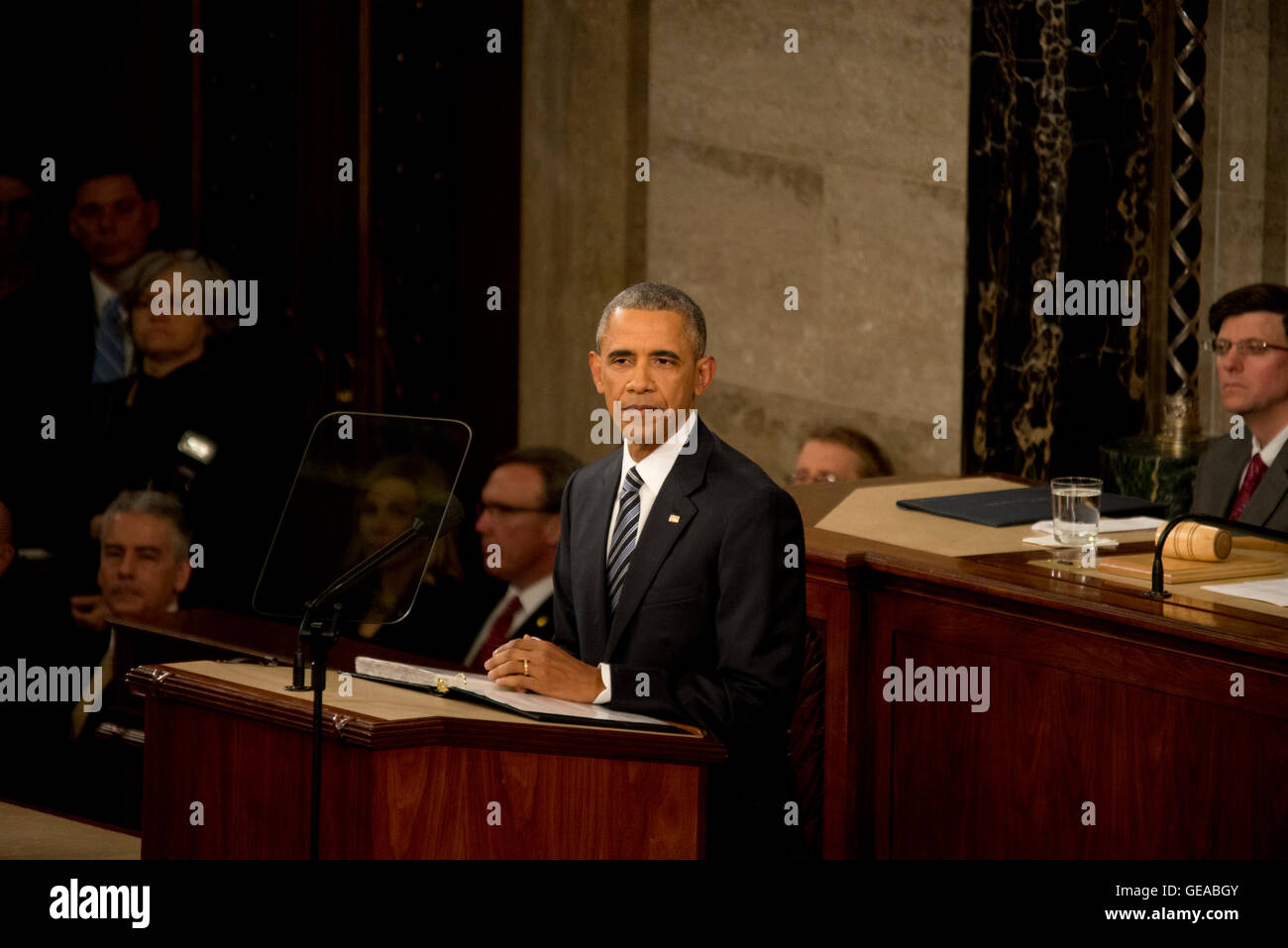 WASHINGTON, DC - JANUARY 12: President Barack Obama appeared before the ...