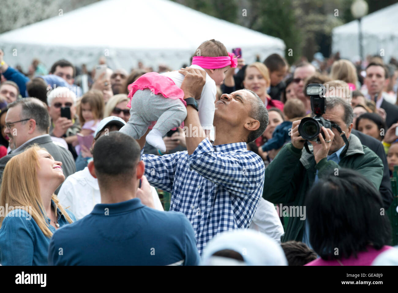 WASHINGTON, DC - MARCH 28: President Barack Obama and First Lady ...