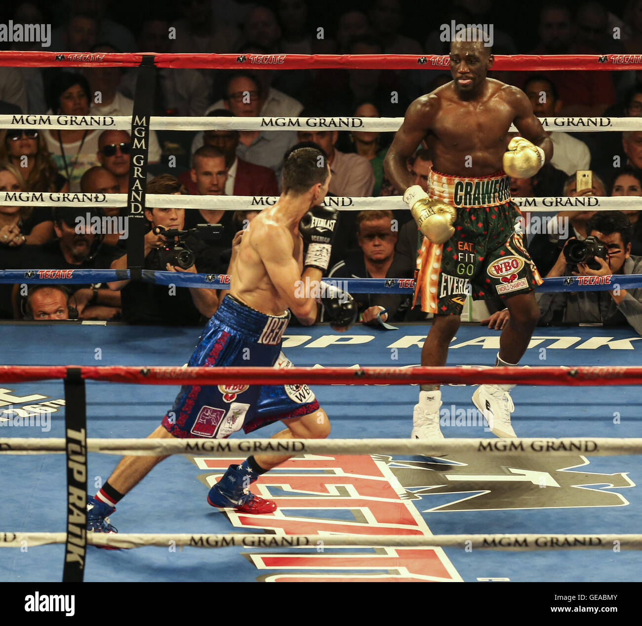 Las Vegas, Nevada, USA. 23rd July, 2016. Terence Crawford fights ...