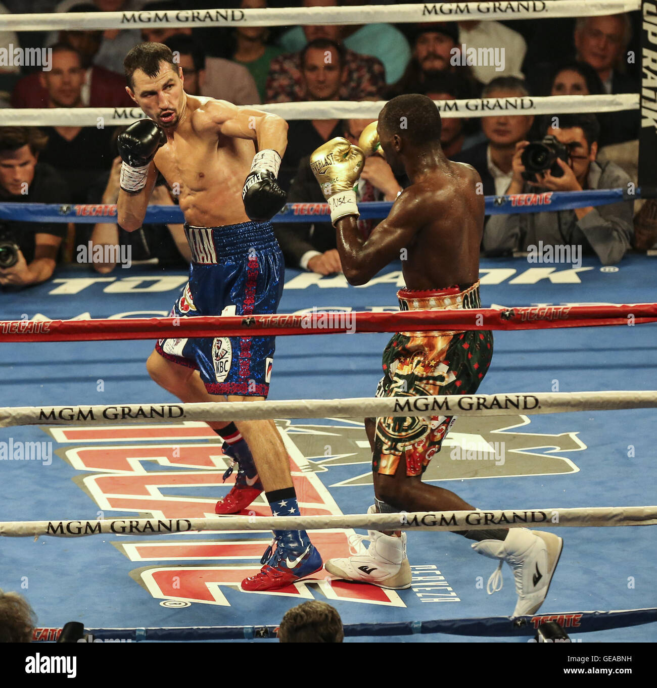 Las Vegas, Nevada, USA. 23rd July, 2016. Terence Crawford fights ...