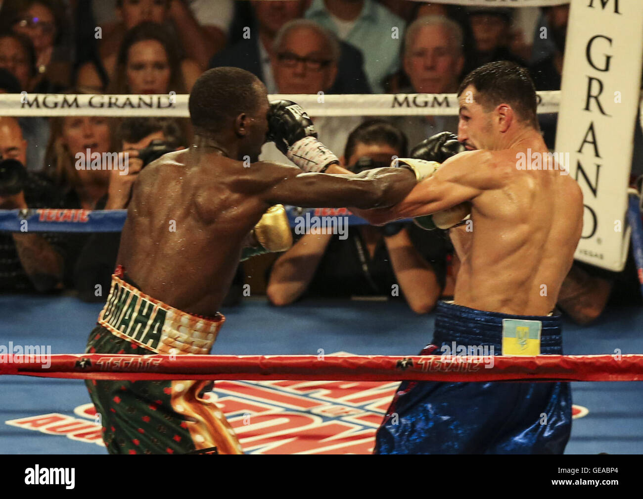 Las Vegas, Nevada, USA. 23rd July, 2016. Terence Crawford fights ...