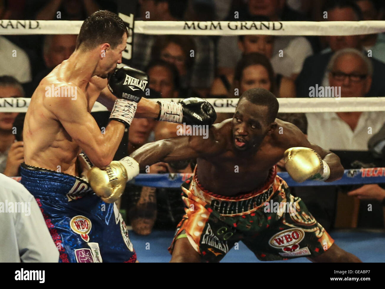 Las Vegas, Nevada, USA. 23rd July, 2016. Terence Crawford fights ...