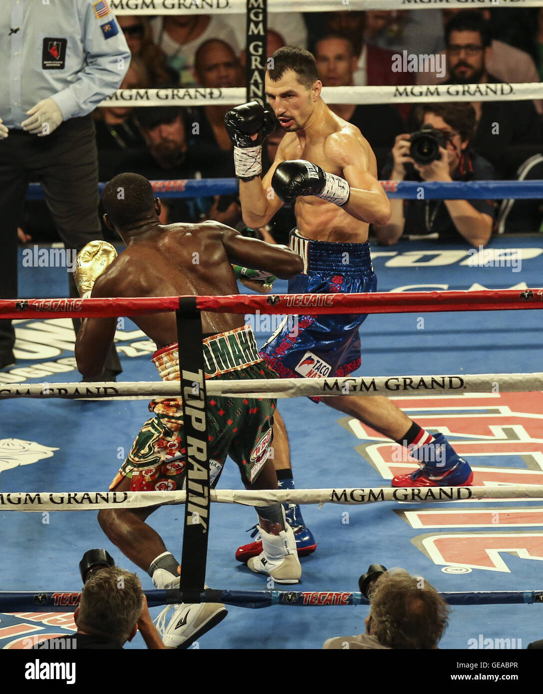 Las Vegas, Nevada, USA. 23rd July, 2016. Terence Crawford fights ...