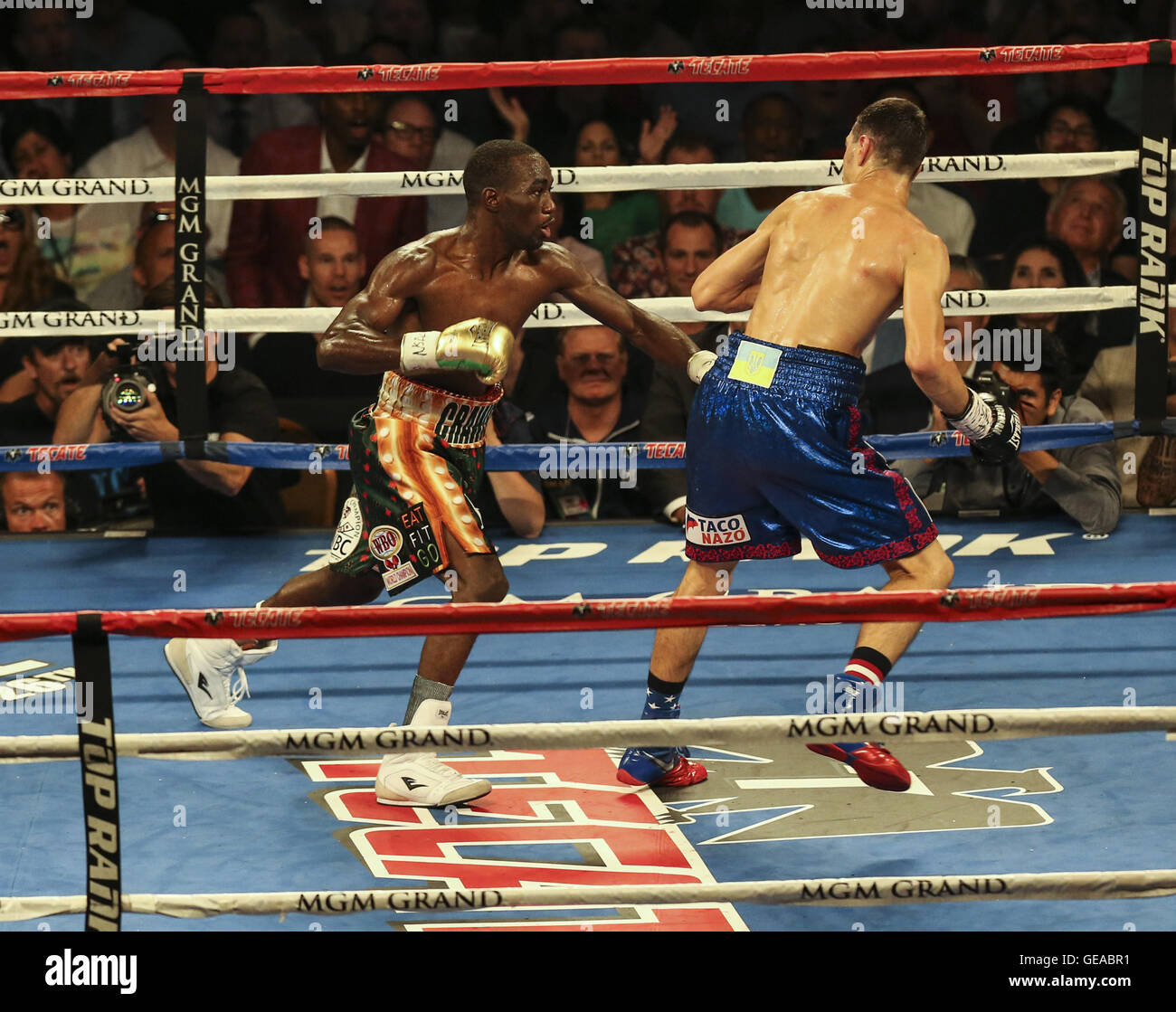 Las Vegas, Nevada, USA. 23rd July, 2016. Terence Crawford fights ...