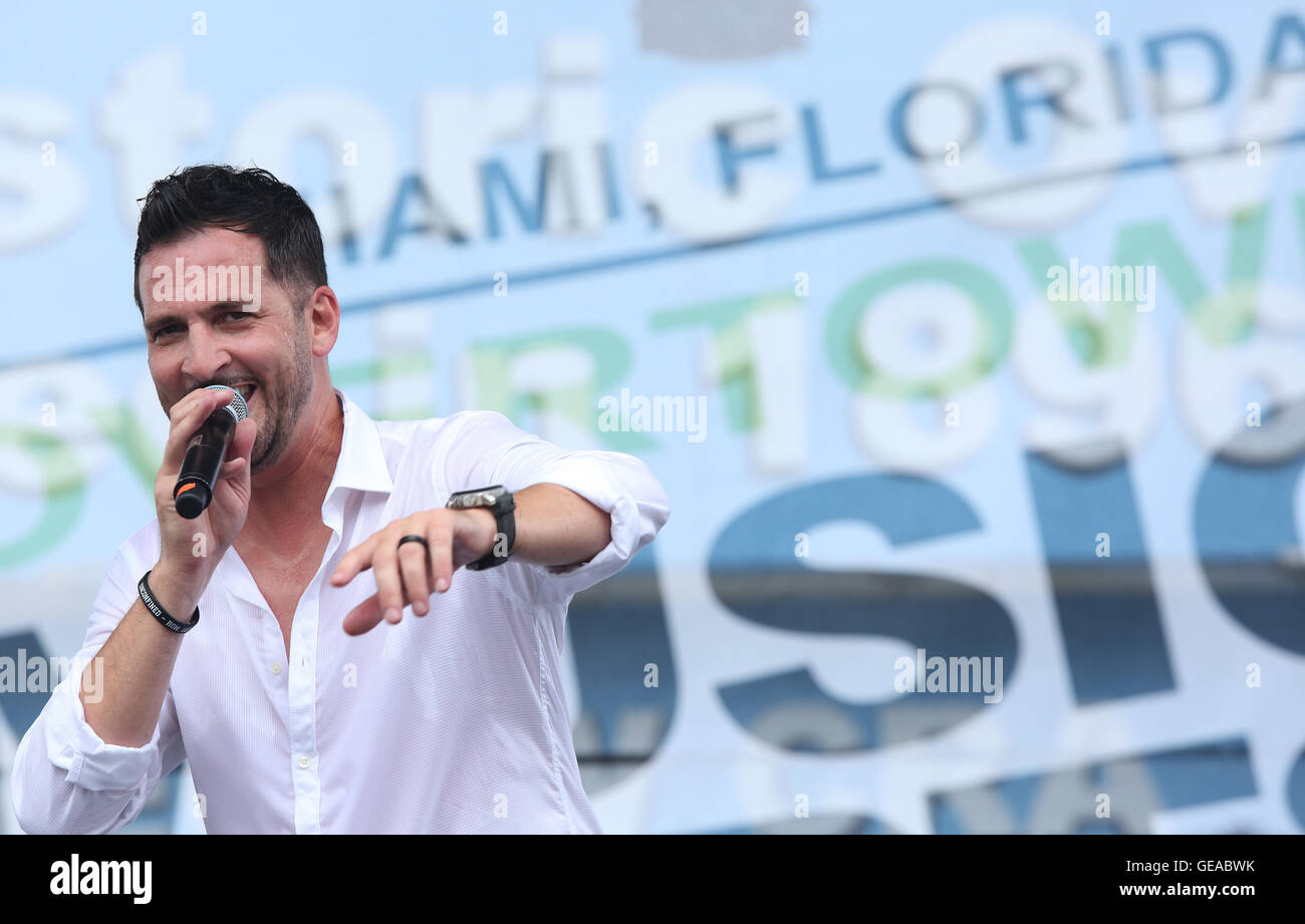 MIAMI, FLORIDA - July 23: Singer Jon B performs during the annual ...