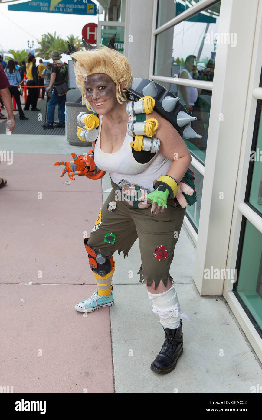 Ca, Usa. 23rd July, 2016. Once again Comic Con returns to San Diego, CA ...