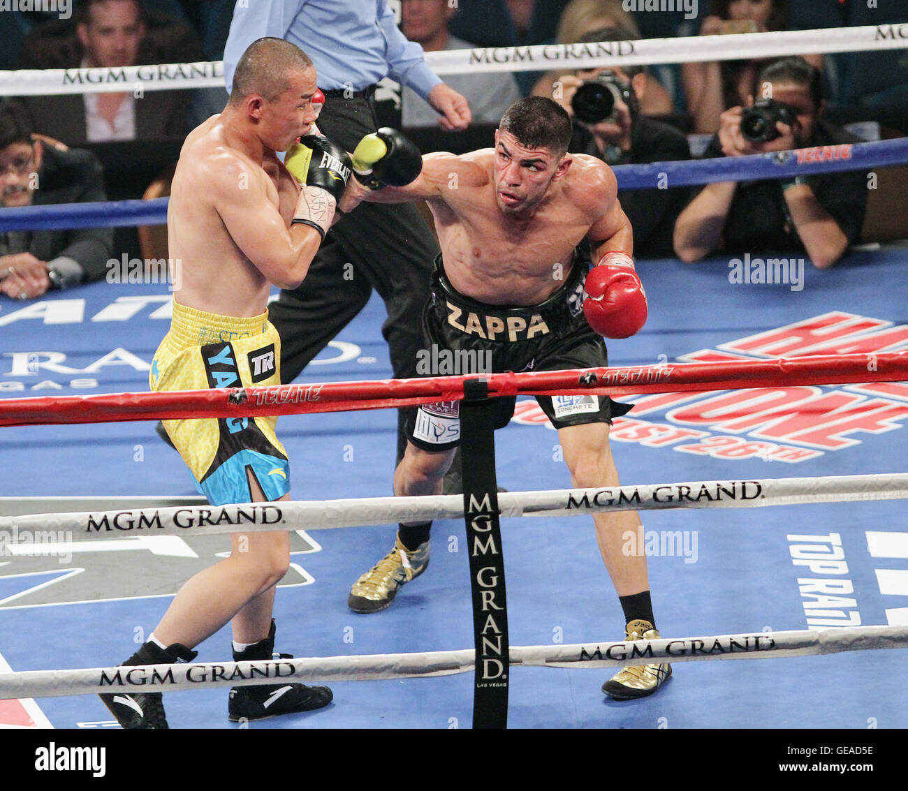 Las Vegas, Nevada, USA. 24th July, 2016. Australian Super-Lightweight ...