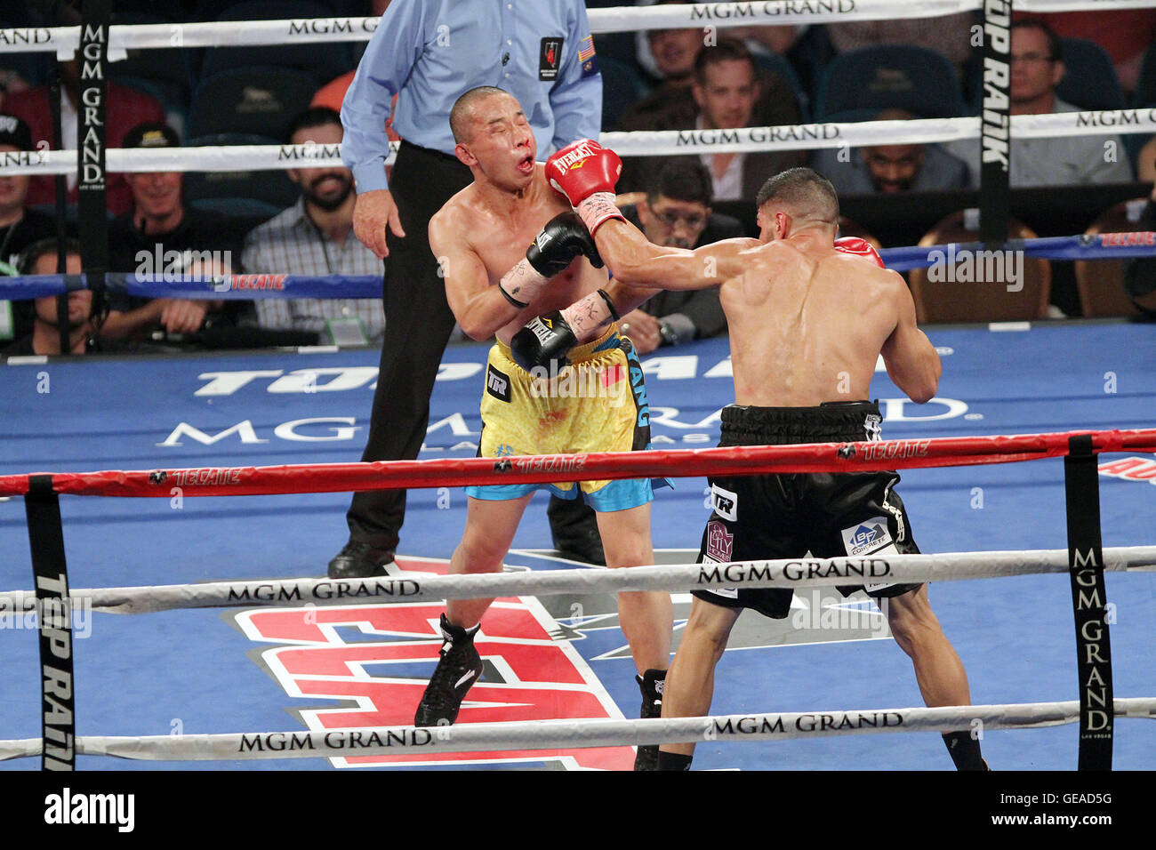 Las Vegas, Nevada, USA. 24th July, 2016. Australian Super-Lightweight ...
