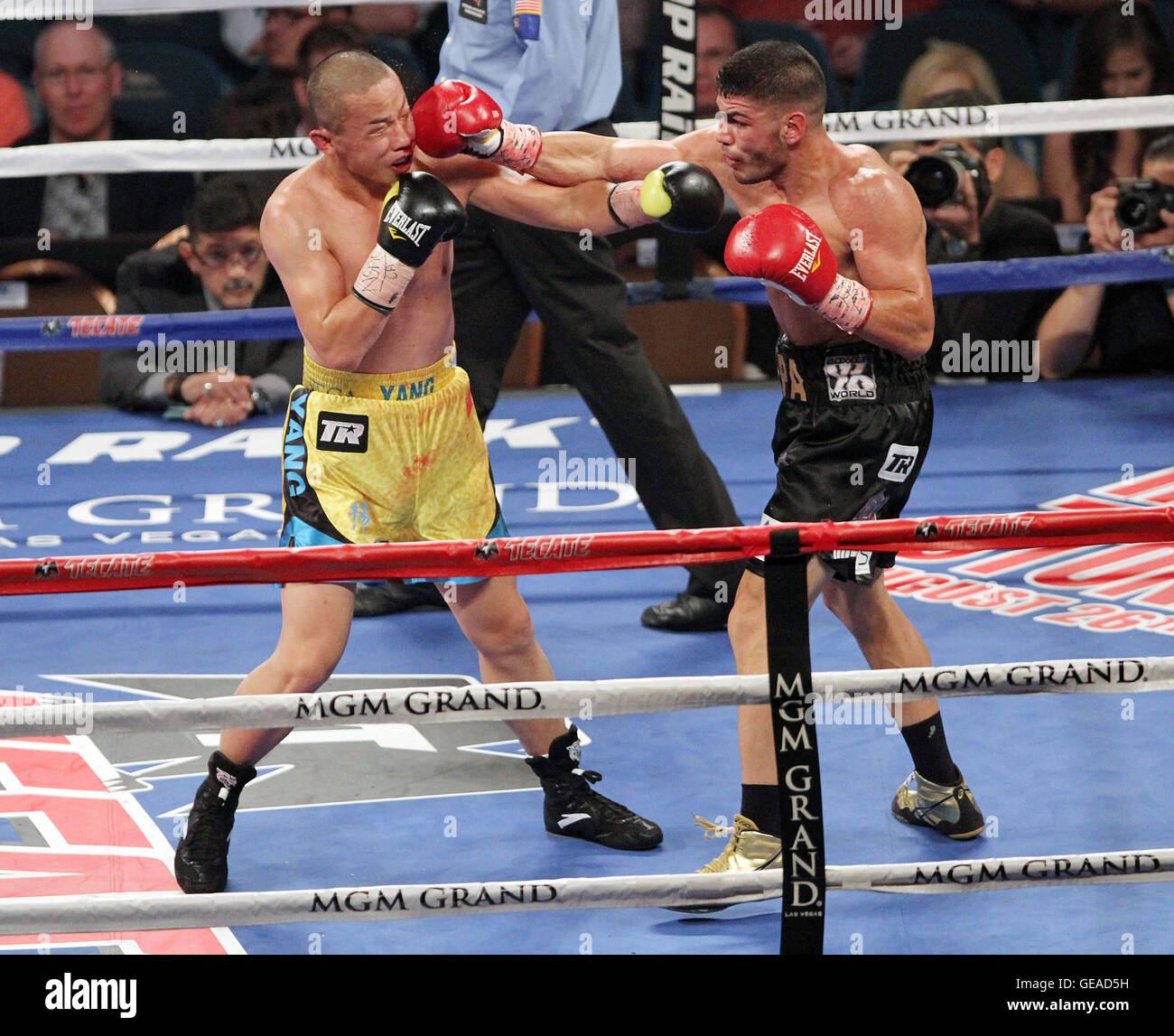 Las Vegas, Nevada, USA. 24th July, 2016. Australian Super-Lightweight ...