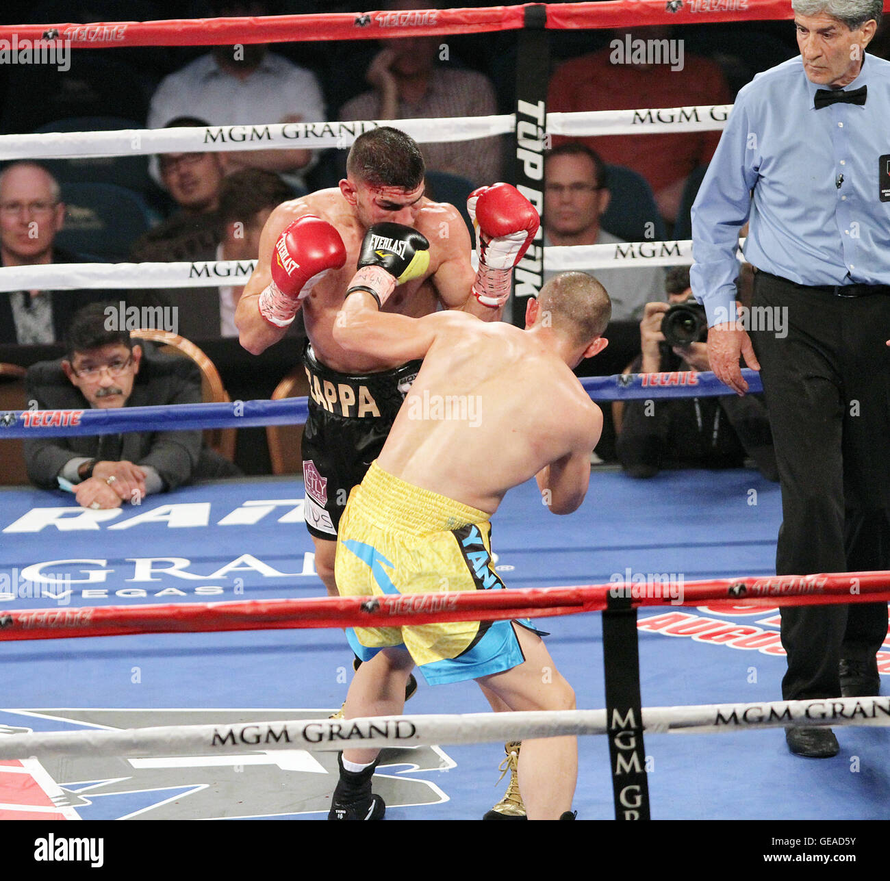 Las Vegas, Nevada, USA. 24th July, 2016. Australian Super-Lightweight ...