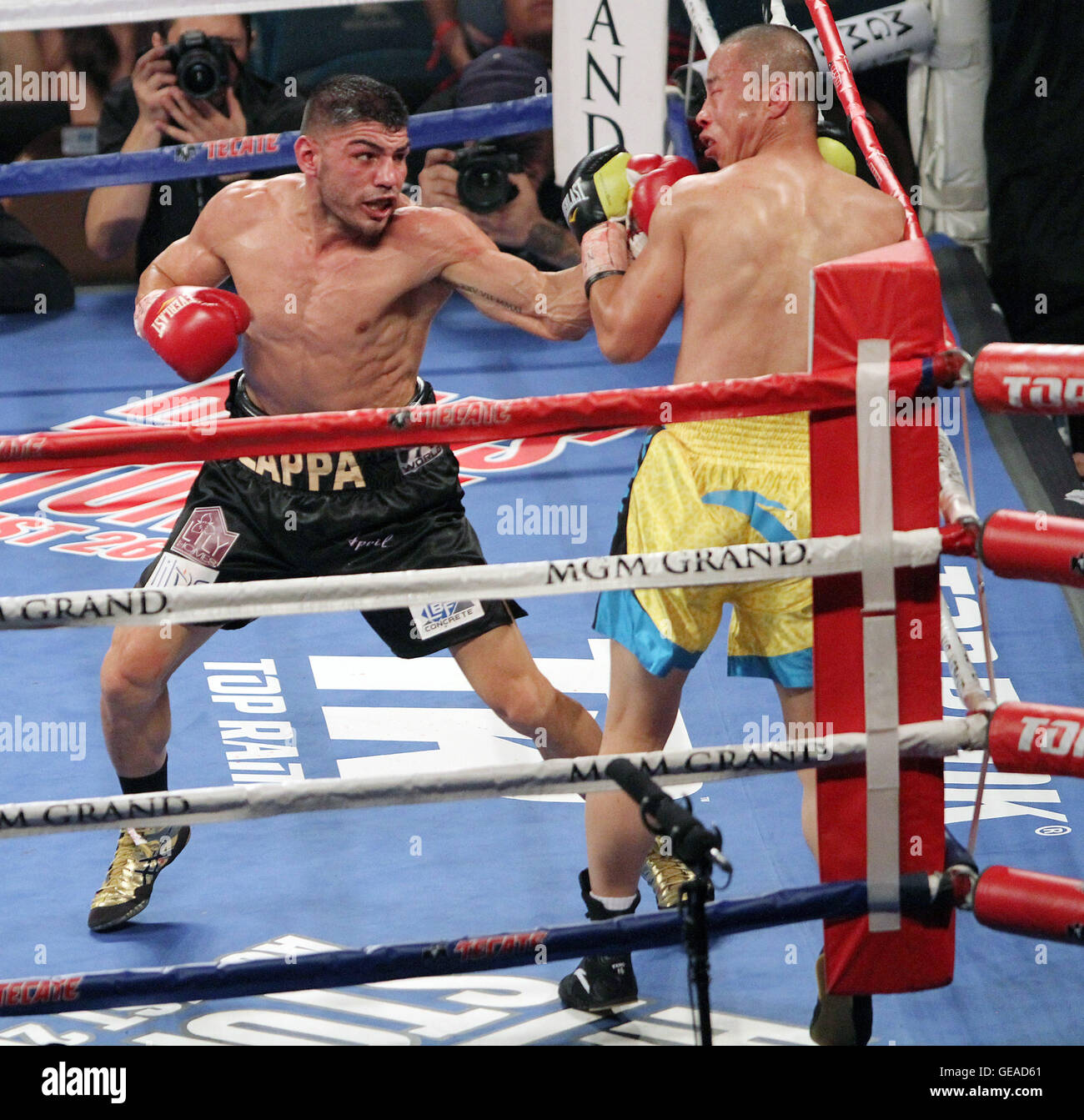 Las Vegas, Nevada, USA. 24th July, 2016. Australian Super-Lightweight ...