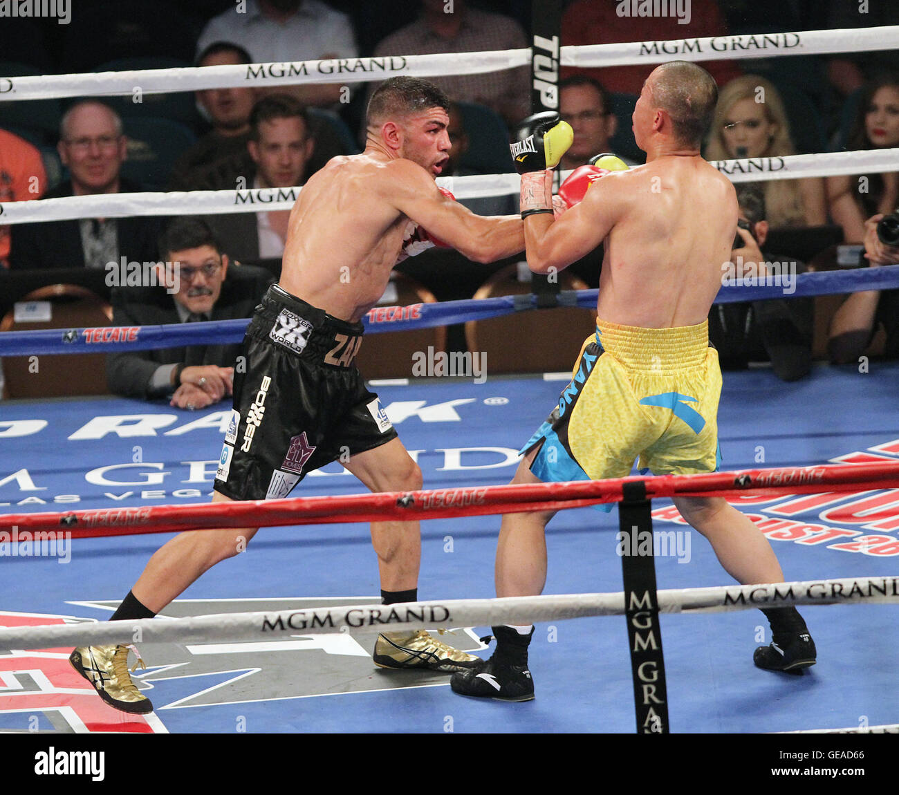 Las Vegas, Nevada, USA. 24th July, 2016. Australian Super-Lightweight ...