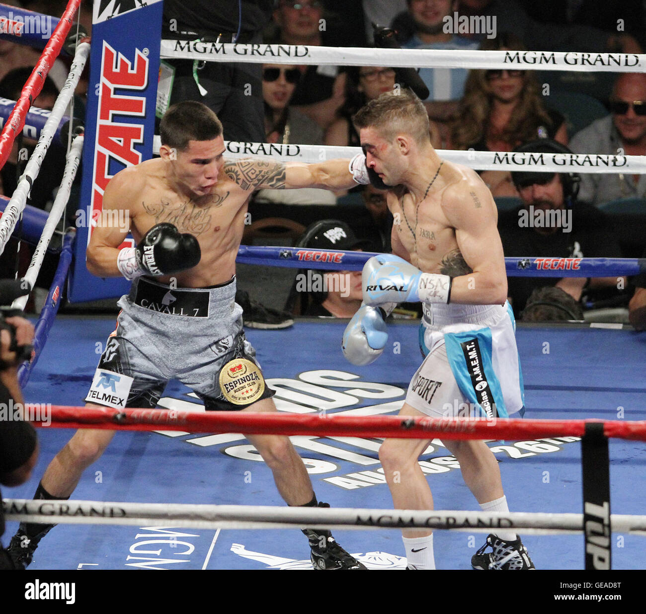 Las Vegas, Nevada, USA. 24th July, 2016. Mexican junior Welterweight ...