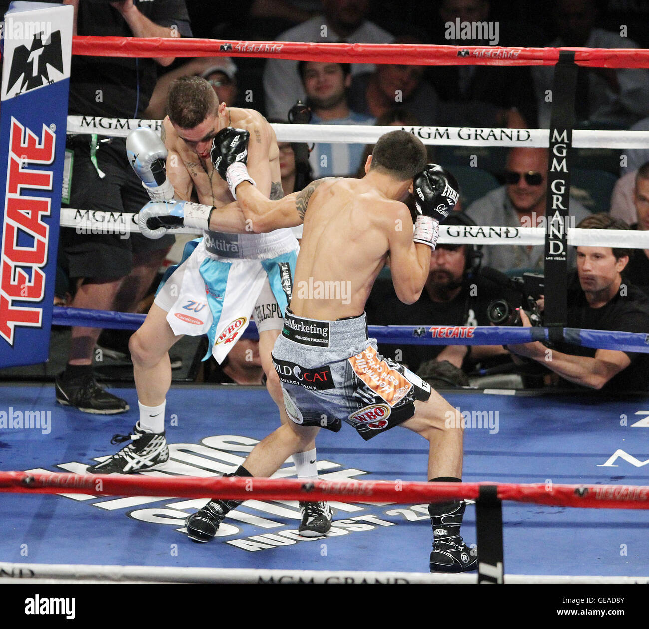Las Vegas, Nevada, USA. 24th July, 2016. Mexican junior Welterweight ...