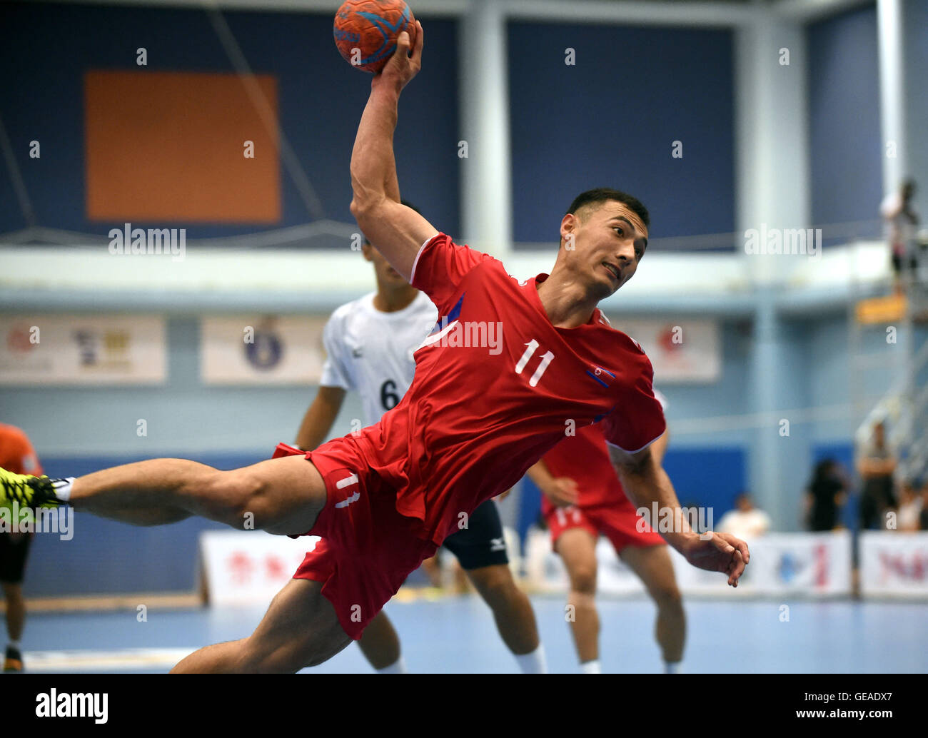 International handball hi-res stock photography and images - Alamy