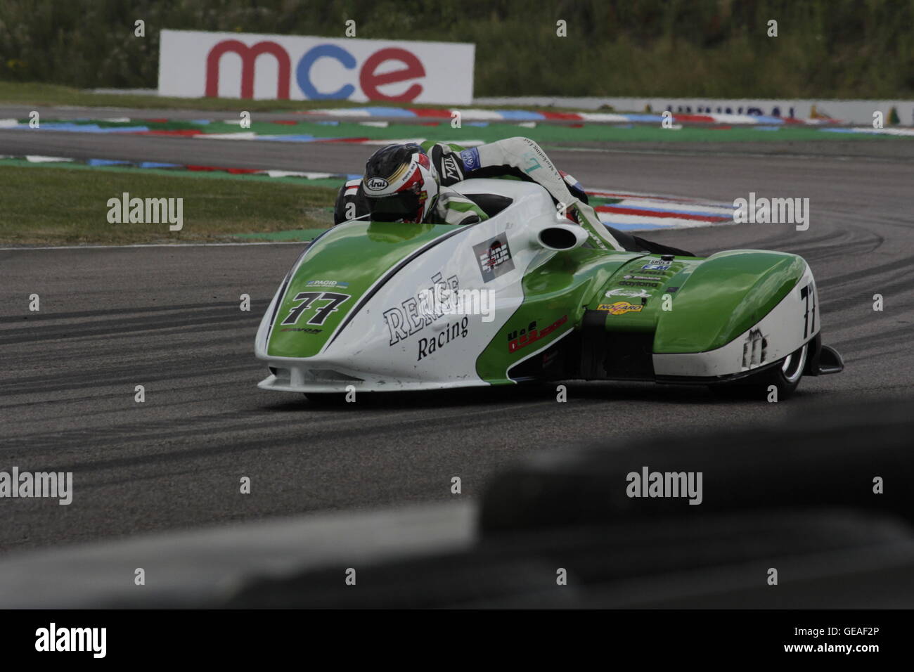 Tim Reeves and Gregory Cluze riding in the qualifying rounds of the ...
