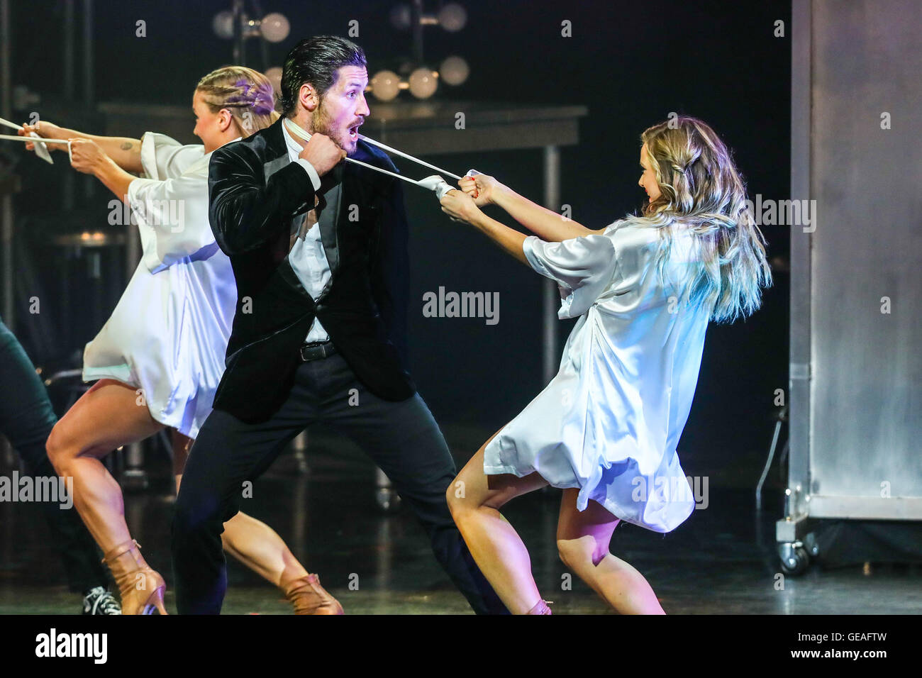 Durham, North Carolina, USA. 17th July, 2016. Maks & Val Chmerkovskiy ...