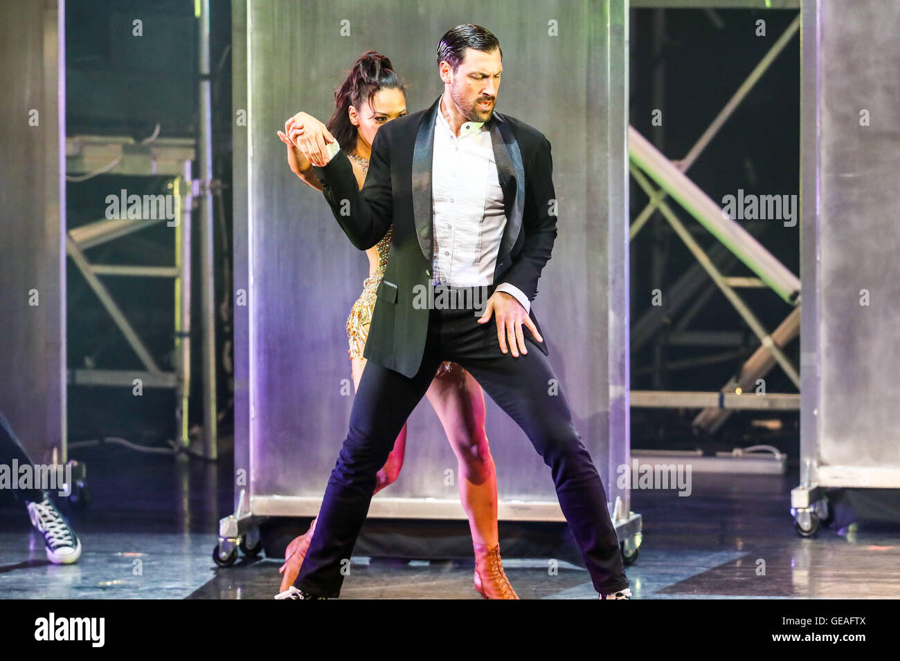 Durham, North Carolina, USA. 17th July, 2016. Maks & Val Chmerkovskiy ...