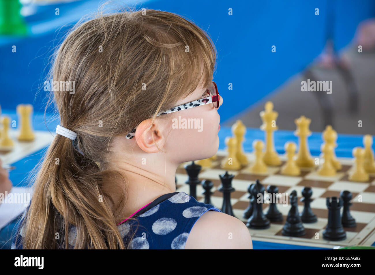 Simultaneous chess hi-res stock photography and images - Alamy