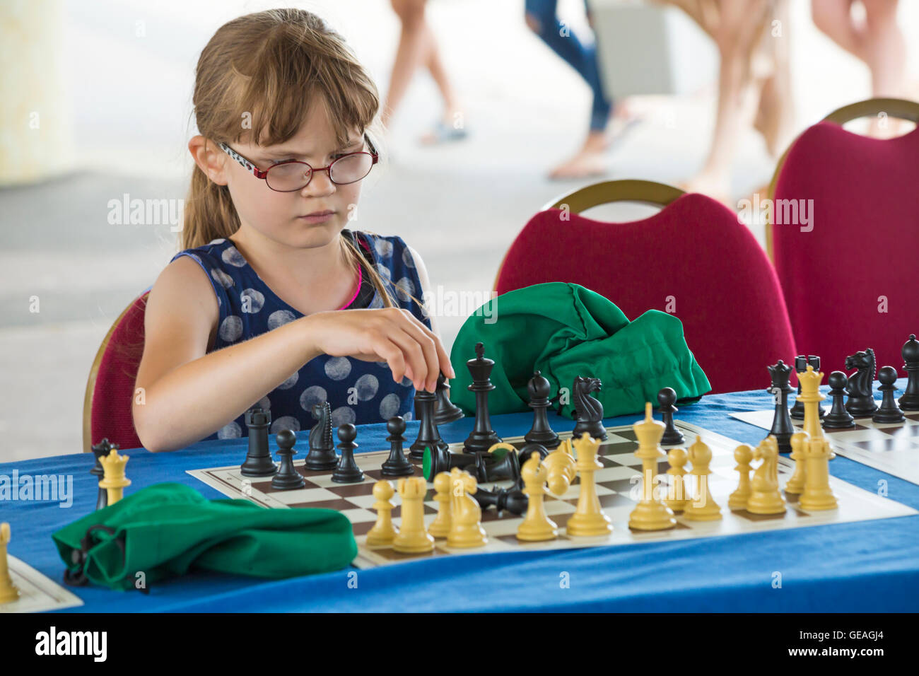 Simultaneous chess hi-res stock photography and images - Alamy