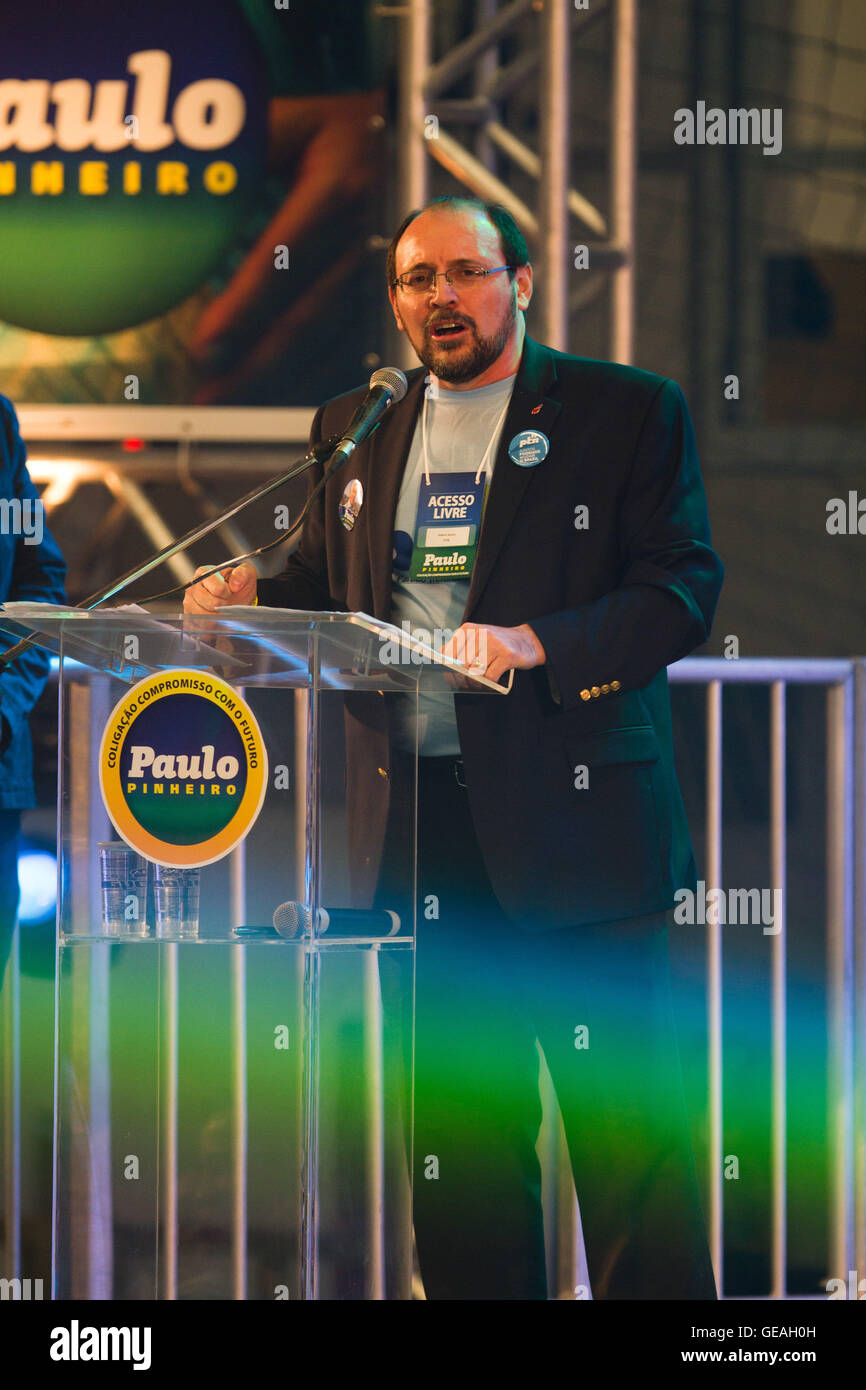 Pastor Roberto Bortoni speaks during convention Coalition Commitment to ...