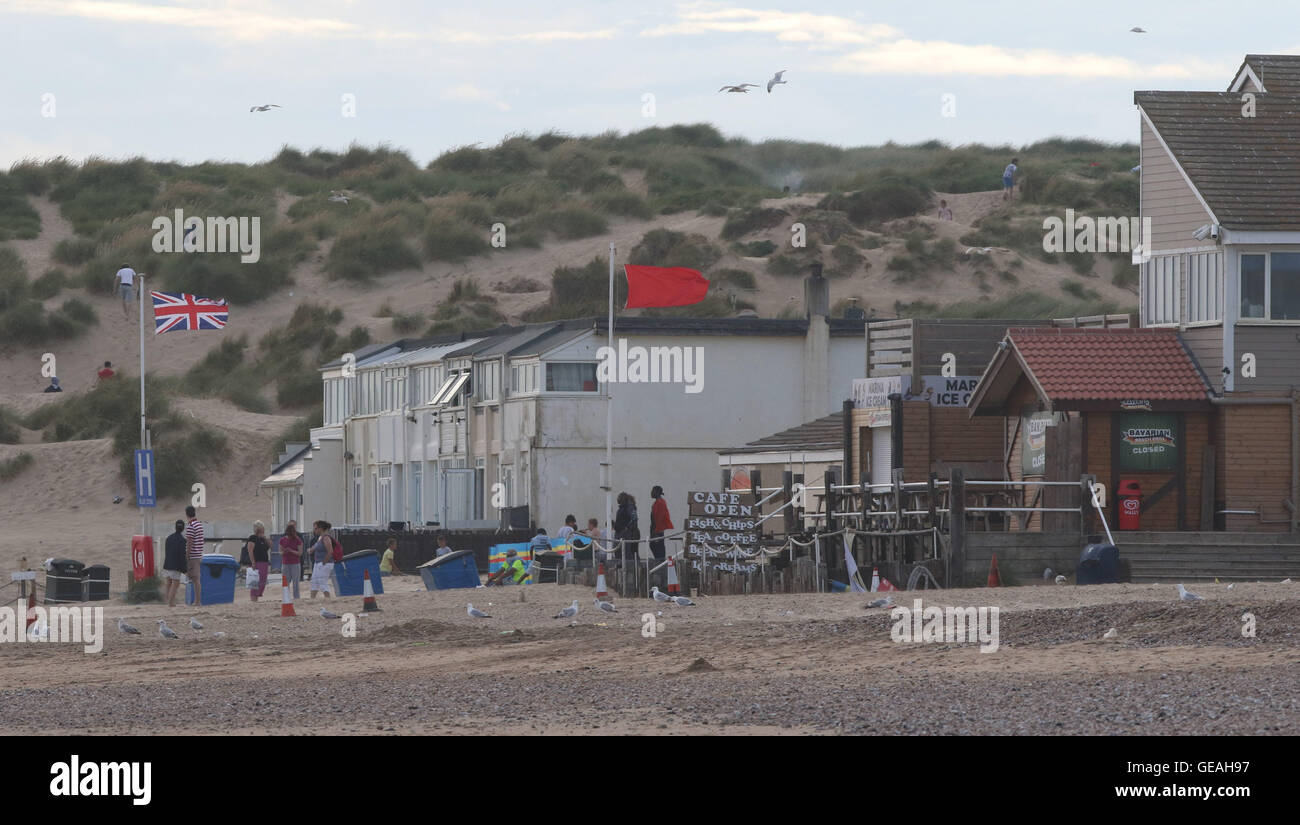 Camber sands july hi-res stock photography and images - Alamy