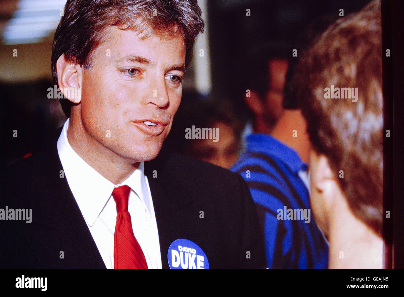 Metairie, LOUISIANA, USA. 1st Jan, 2011. DAVID DUKE speaks with ...